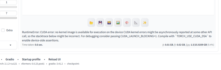 【エラー】RTX50xシリーズでstable diffusion webuiを使う方法@Windows11